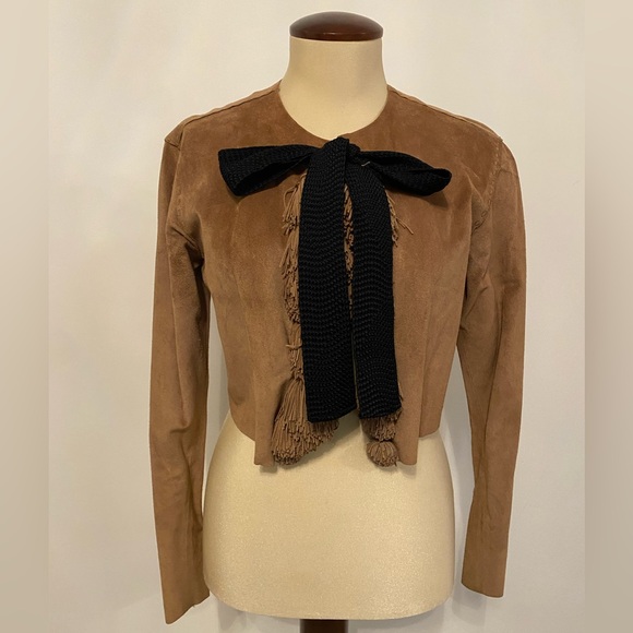 Yves Saint Laurent | Jackets & Coats | Yves Saint Laurent Vintage Suede ...